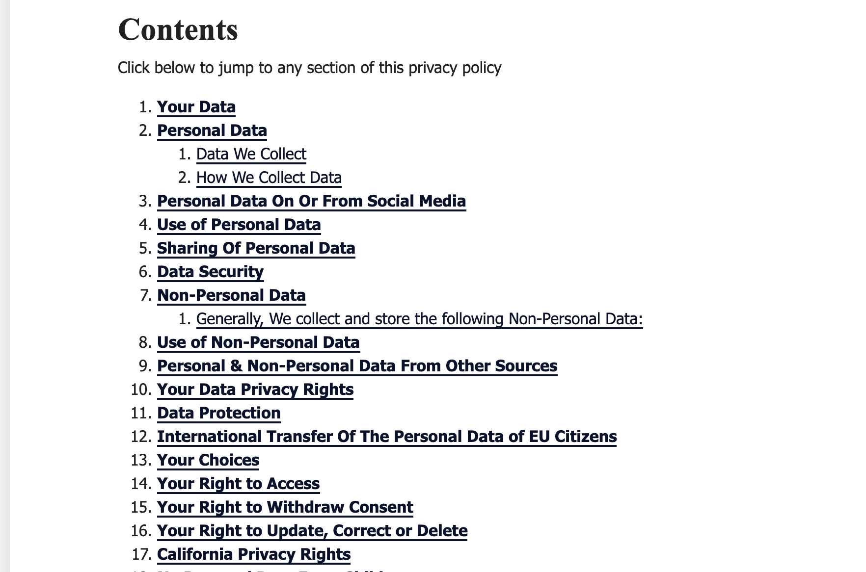 How to Create Your Legal Documents with the privacyterms.io Generators ...